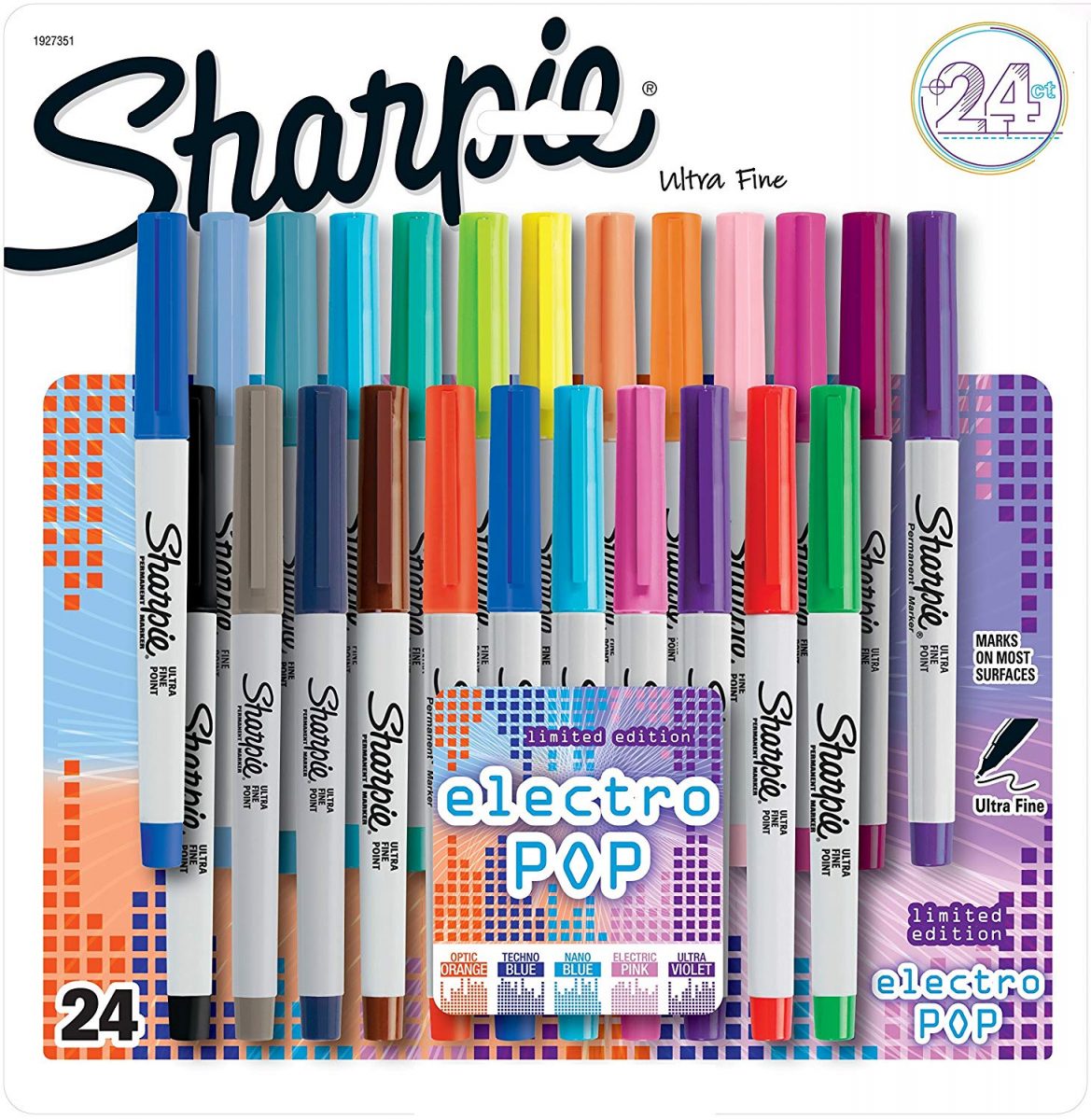 Sharpie Ultra Fine Point, Assorted Colors, 24 Count $10.89 (Reg. $17.88)